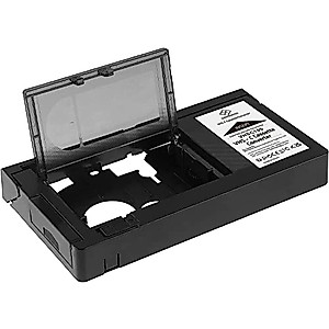 HICOPEET VHS-C Cassette Adapter Compatible with VHS-C SVHS Camcorders JVC RCA Panasonic Motorized VHS Cassette Converter Not Compatible with 8mm / MiniDV / Hi8