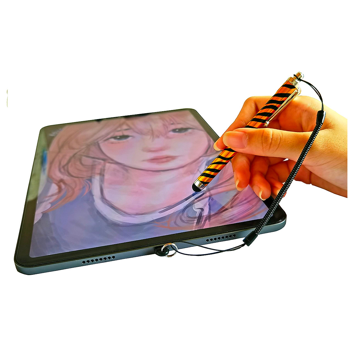 ColorYourLife 20 Pcs Anti Dust Plugs Covers for USB C Compatible with Samsung S21, S20, S10, S9, Notes, for Pixel, Laptops, Tablets, Smart Phones and Microfiber Cleaning Cloth