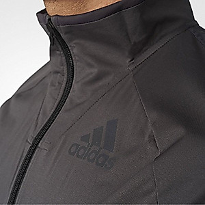 adidas Men's Adizero Slim Fit Track Jacket. Utility Black/Black, XL