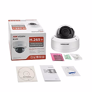 Hikvision 8MP(4K) DS-2CD2183G2-I 2.8mm IR Fixed Dome Network Camera POE IP67 H.265+ English Version IP Camera