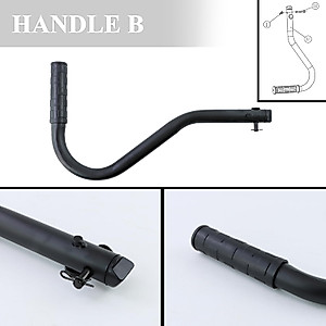 KIKITE Generator Wheel Kit for Champion 2800-4750w with Folding Handle and Never-Flat Tires, Generator Replacement Parts 40065