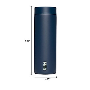 MiiR 360 Traveler, Stainless Steel Double-Wall Vacuum Insulated Tumbler - Leakproof 360 Lid for Easy Sipping on the Go; Perfect for Hot & Cold Drinks