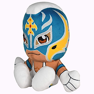 Bleacher Creatures WWE Rey Mysterio Kuricha 8" Kuricha Plush - Soft Chibi Inspired Wrestling Superstar