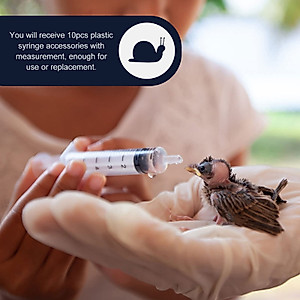 Mobestech 10 Pcs Perfume Refill Pump Tools Plastic Perfume Dispenser with Adapter Tools for Perfumes Transfer to Empty Bottles, Include Syringe (2ml+ 10ml each 5PCS)