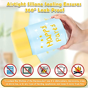 SSAWcasa Thermos for Hot Food, 27oz Soup Thermos for Adults, Wide Mouth Stainless Steel Food Thermos Jar, Insulated Lunch Container with Spoon, Leak Proof Thermal Bento Box Flask Meal Carrier