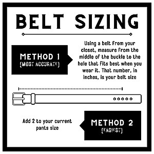 R.G. BULLCO - 1-1/2" Full Grain Ranger Leather Belt with Snaps, Solid Buckle and Double Edge Stitch - Brown - Size 44 - RGB-122