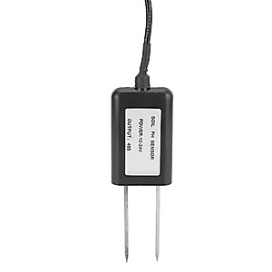 Taidda- Soil Ph Sensor, Soil Meters Rs485/0-5V / 0-10V / 4-20Ma Output Easy to Operate High Density Epoxy Resin Soil Ph Sensor, Soil Ph Meter, for Flowers and Vegetables Plant Culture