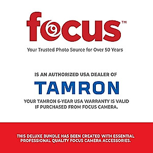 Tamron 28-200mm f/2.8-5.6 Full-Frame Lens for Sony E Mount Cameras Bundle with Roebling Camera System Gadget Bag with Accessory Kit and 67mm 3-Piece Lens Filter Kit (3 Items)