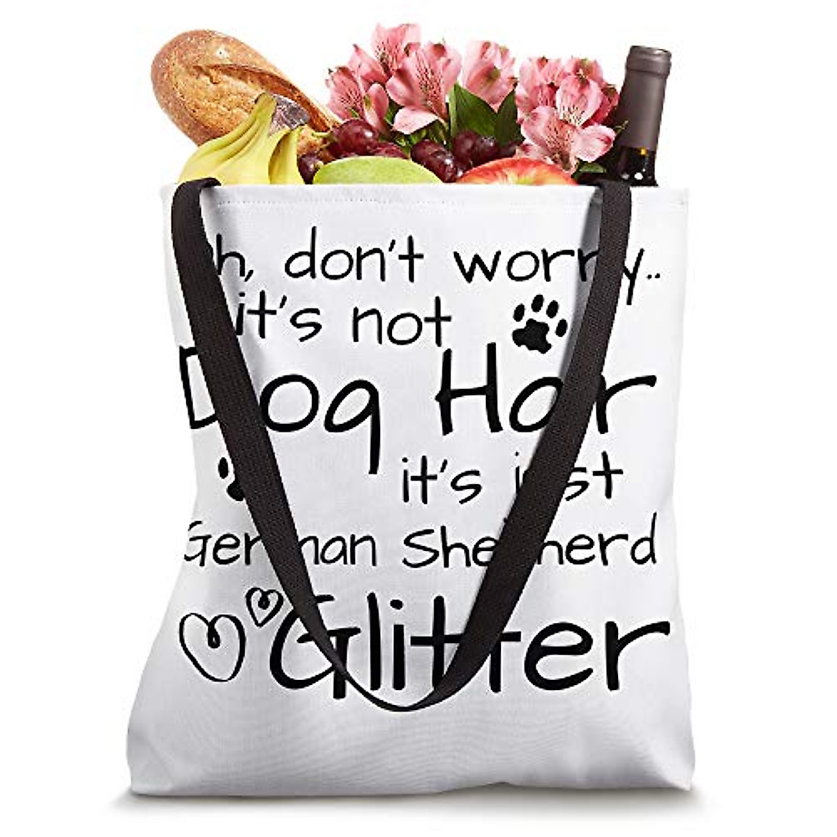 German Shepherd Mom Gift German Shepherd Lover GSH Mom Tote Bag