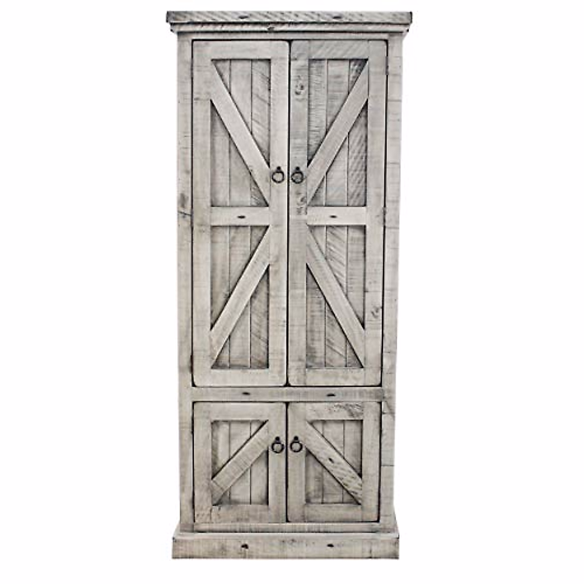 American Heartland MFG. Rustic Double Door Pantry, Rustic Dela Verria