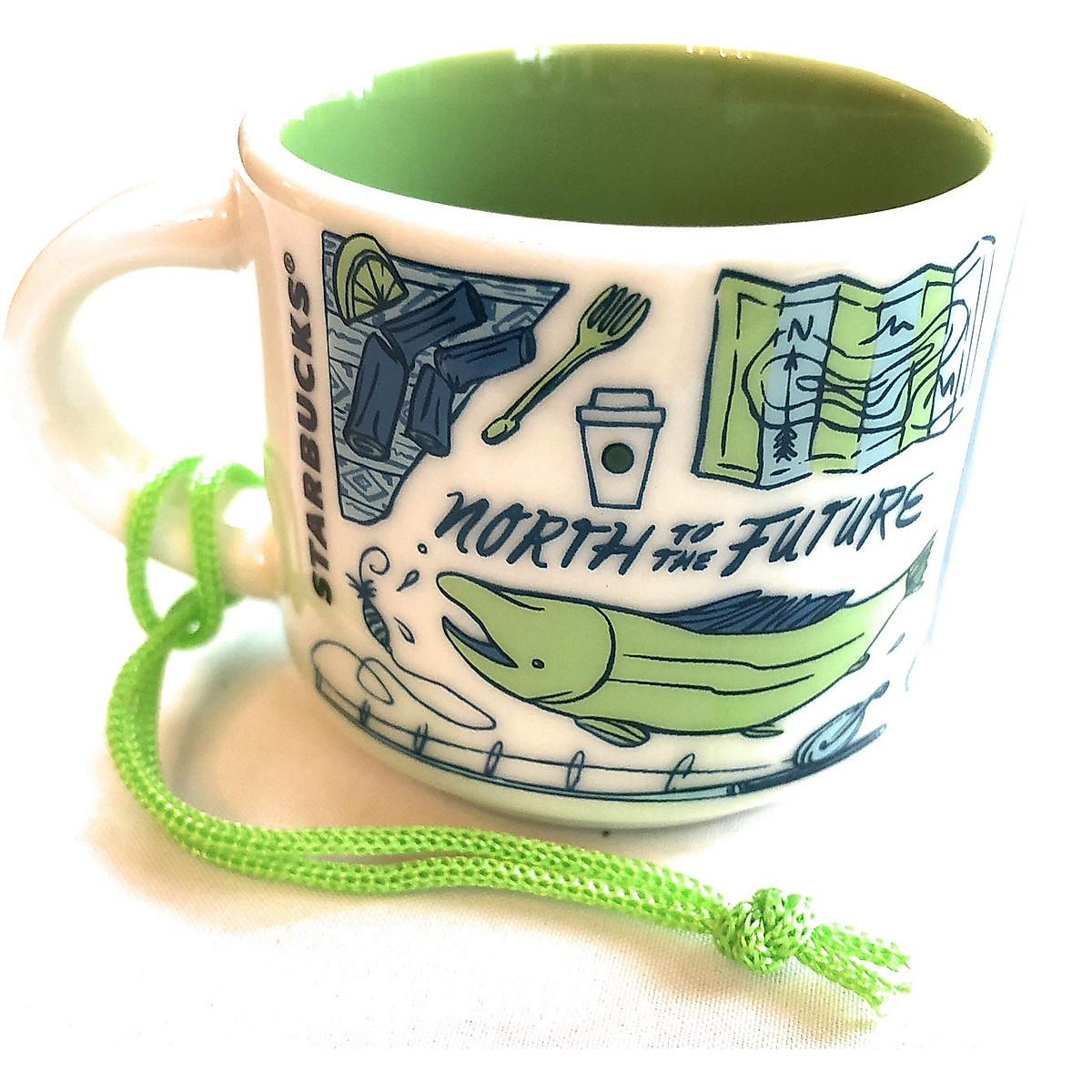 Starbucks ALASKA Been There Series Espresso Cup Ornament Demitasse Mug 2oz …