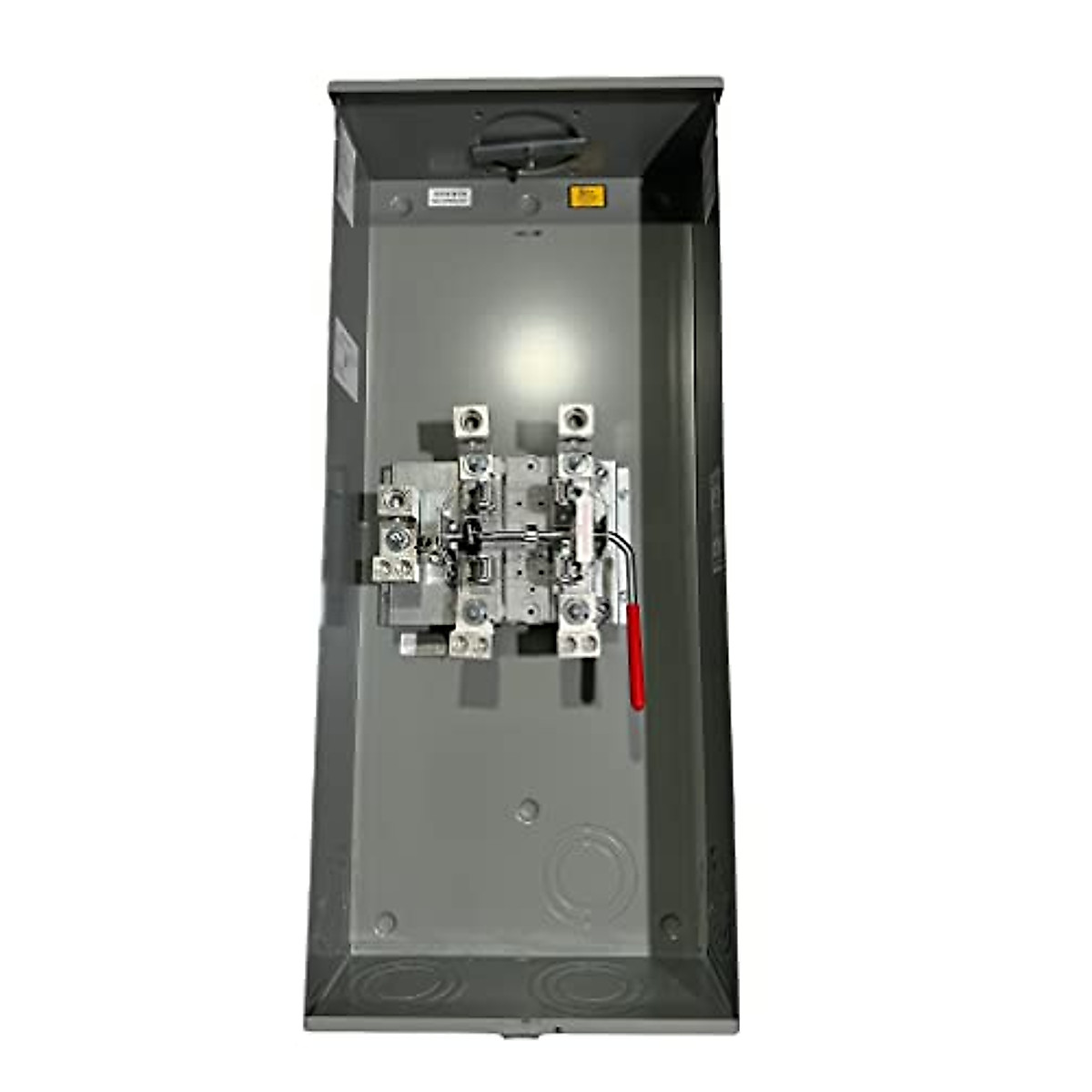 Eaton 1011619CH 320 Amp Single Phase Meter Base Socket Ringless Lever Bypass 4 Terminal Factory Installed Lugs MEG Approved