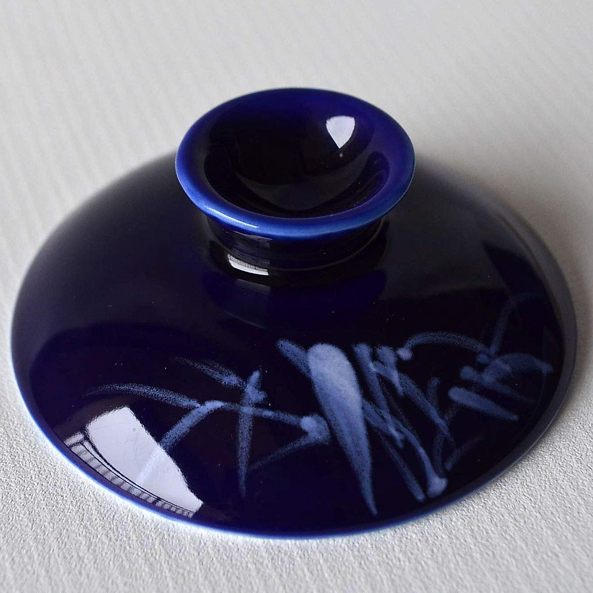 Gaiwan 5oz/150ml Blue White Porcelain teacup Sancai Tea Cup Set beauty pattern Lid(pure leaf)