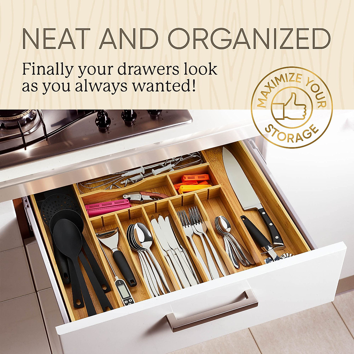 Night Tree drawer organizer and Ziplock organizer