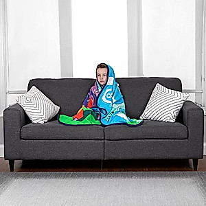 Franco Kids Bedding Super Soft Micro Raschel Throw, 46 in x 60 in, Dino Ranch