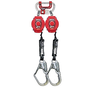 Miller by Honeywell MFLC-4-Z7/6FT 6' Twin Turbo Fall Protection System, Plastic, 1' x 72' x 1'