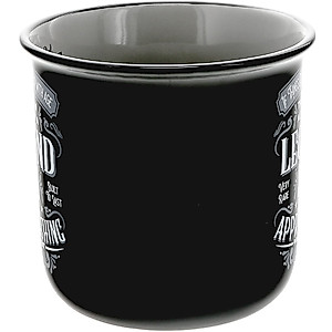 Pavilion Gift Company - 80 Years - Ceramic 13-ounce Campfire Mug, Double Sided Coffee Cup, Birthday Gift, Guys, Women, Mom, Dad, Grandpa, Grandam, 1 Count, 3.75 x 5 x 3.5 Inches