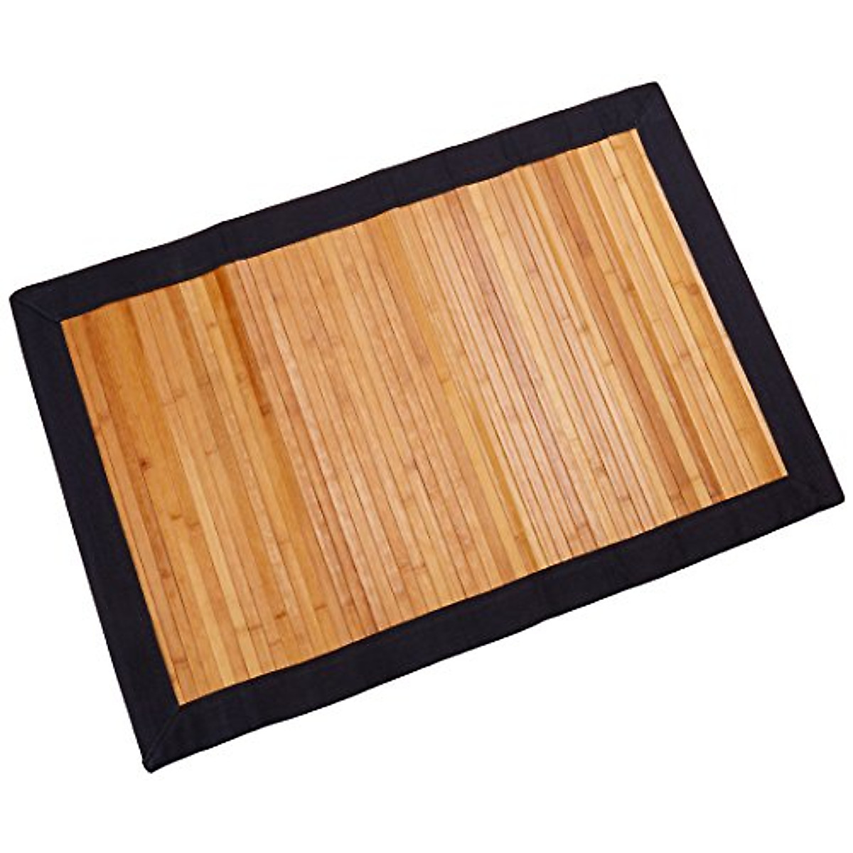 Oriental Furniture Bamboo Rug - Burnt Bamboo - 2' x 3'