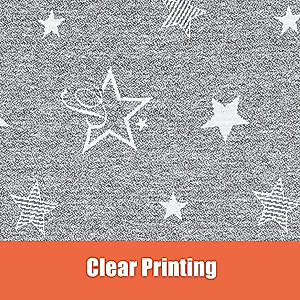 Organic Cotton Toddler Blanket, Breathable and Warm Crib Bed Baby Blanket, Super Soft and Light Weight Quilted Blanket for Boys and Girls, 39x47 Inches, Grey Starry