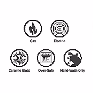 Tramontina Covered Skillet Enameled Cast Iron 12-Inch, Gradated Red, 80131/058DS