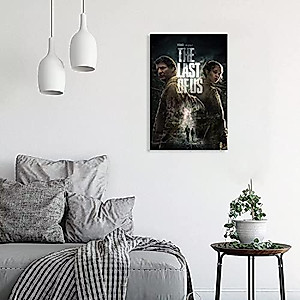 Game The Last Poster of US Poster 12x18inches（30x45cm） Unframed Canvas Movie Poster Wall Art For Room Aesthetic Morden Room Decoration TV Show Decor