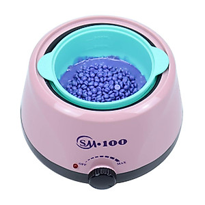 Replacement Pot Set for Wax Warmer Removable Silicone Waxing Bowl and Non-stick Spatulas Home Hair Removal Sticks Reusable Wax Heater Machine Accessory