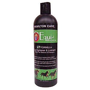 Hamilton Care Equi-Block Horse Leg Tightener & Liniment Light Formula, 16-Ounce by MiracleCorp