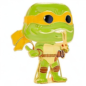 Funko Pop! Pin: Teenage Mutant Ninja Turtles - Michelangelo, Glow in The Dark