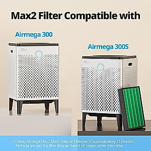 AIRMEGA Max 2 Air Purifier Replacement Filter Set for 300/300S