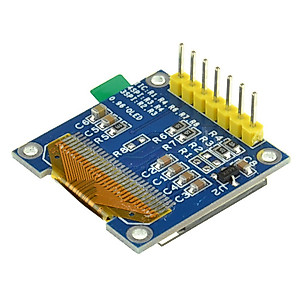 Hailege 0.96" SSD1306 SPI OLED LCD Display 128X64 OLED for 51 STM34 Arduino Raspberry Pi Yellow Blue Font