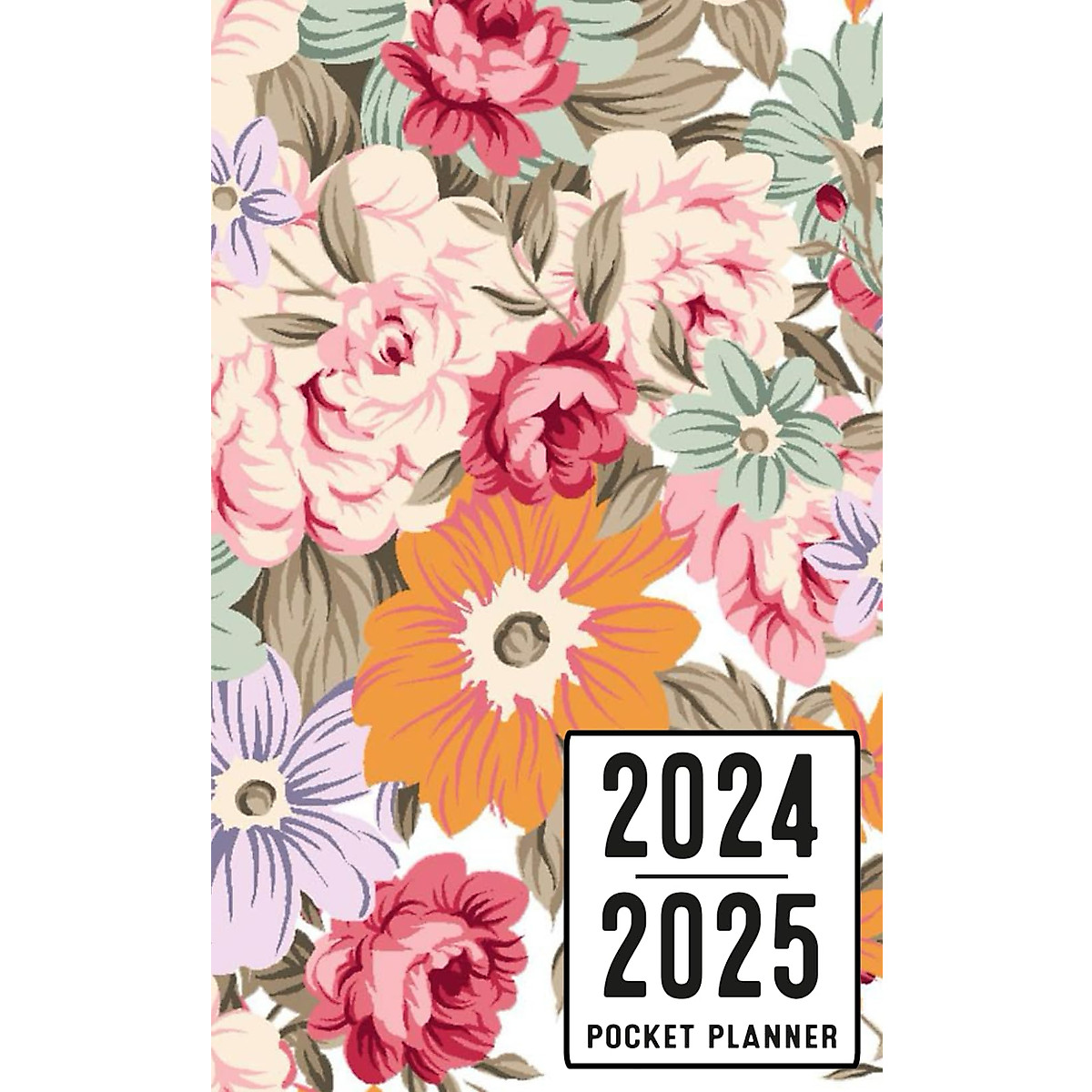 2024-2025 Pocket Planner: Monthly Two Year Appointment Organizer from January To December