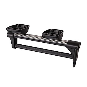 Pull Out Clothes Hanger Rod Adjustable Wardrobe Clothing Rail Hanger Rack Bar for Pants Clothes tainless Steel (30 cm/11.8 inch)