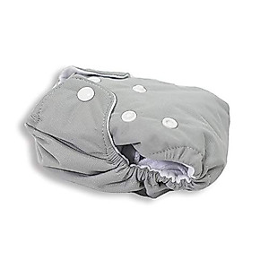 Thirsties Newborn All in One Reusable Cloth Diaper, Snap Closure, Stargazer (5-14 lbs)