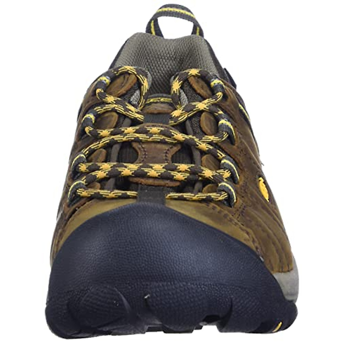 KEEN Men's Targhee 2 Low Height Waterproof Hiking Shoes, Cascade Brown/Golden Yellow, 9.5