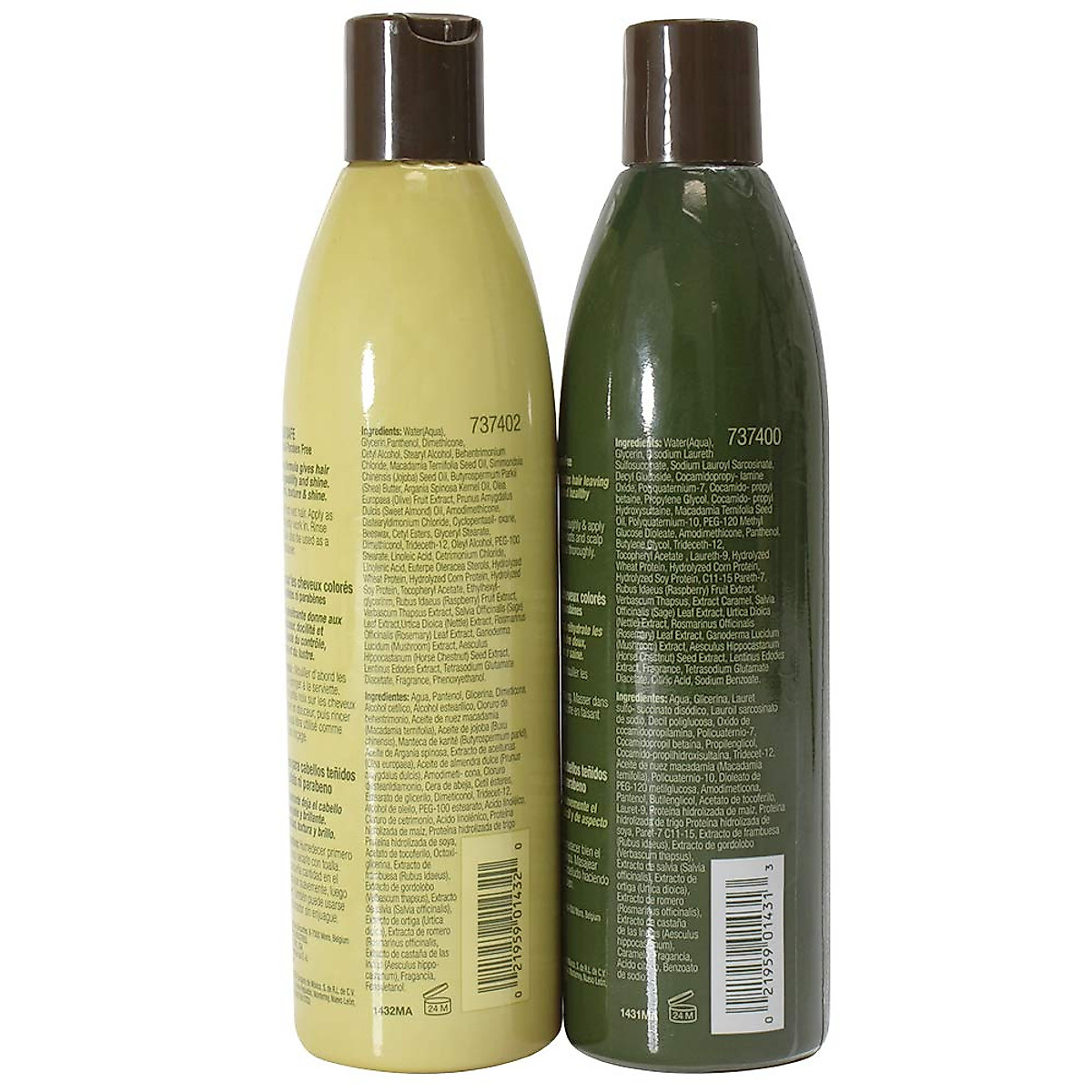 Hair Chemist Macadamia Oil Revitalizing Combo - Shampoo 10 ounce and Conditioner 10 ounce