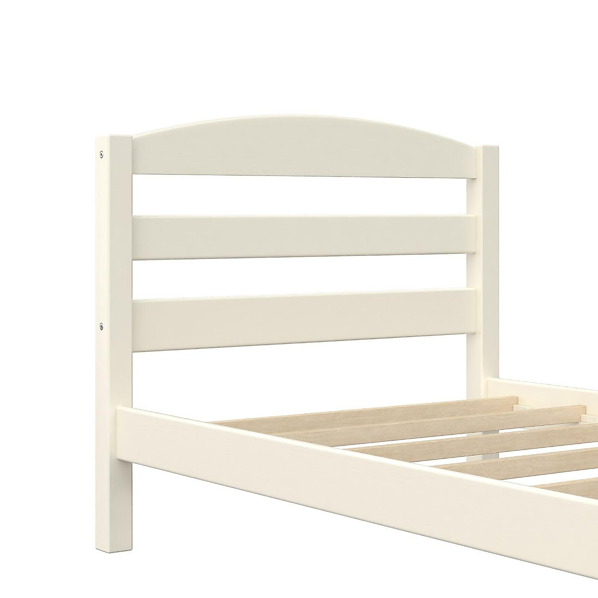 Dorel Living DA7428-W Braylon Bed, Twin, White
