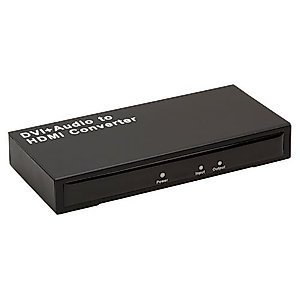 DVI & S/PDIF Digital Coax/Optical Toslink Audio to HDMI Converter