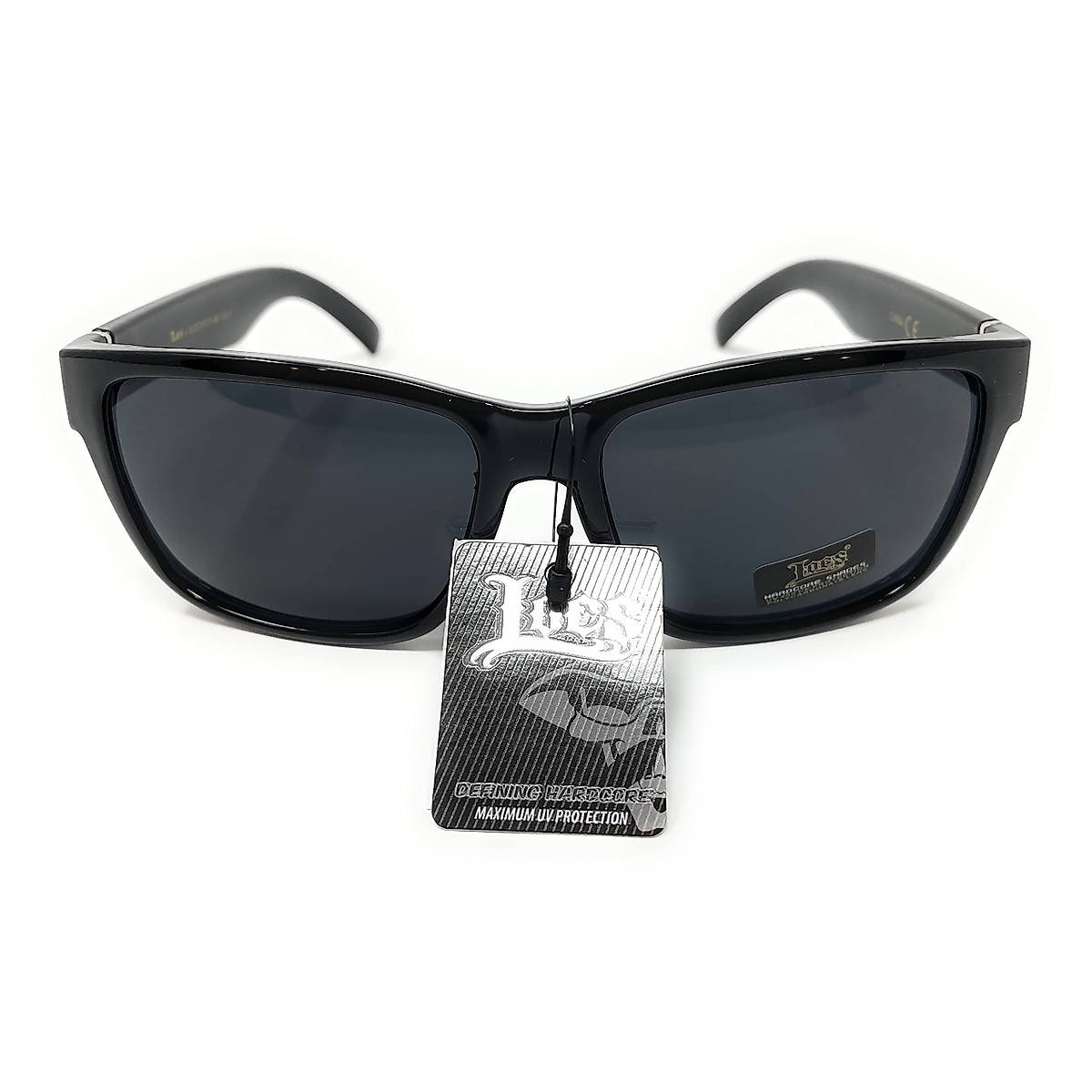 Locs 91070 Black Sunglasses | Authentic Hardcore Gangster OG Cholo Classic Shades
