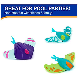 SwimWays Paw Patrol Aqua Shield Blaster, Swimming Pool Accessories & Kids Pool Toys, Paw Patrol Party Supplies & Water Toys for Kids Aged 4 & Up