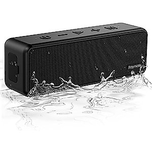 Raymate Bluetooth Speakers, 20W IPX7 Waterproof Speaker Wireless Bluetooth-V5.0, HiFi Stereo Sound, 1000mins Playtime, Portable Speaker for Outdoor