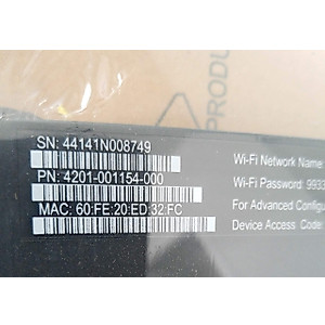 uverse Modem 5031nv Main Unit Power Cord Stand/Mount and Data Cable