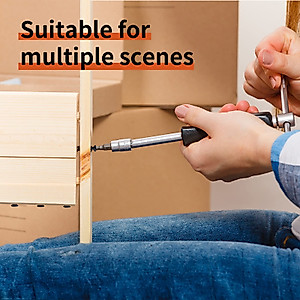 LTYLL,ITYII 180 PCS #6 Quality Carbon Steel Philips self-Tapping Screws with fine Thread and countersunk Head, a Set of 7 Different Wood Screws, Suitable for Dry Wall