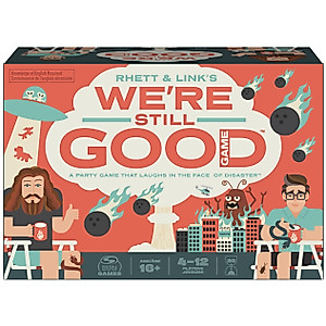Spin Master Games, Rhett & Link We’re Still Good Party Game, for Fans of the Comedy YouTube Show Good Mythical Morning, Hilarious & Memeable Play, 4-12 Players, Ages 16 & Up