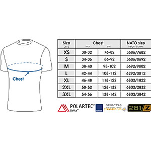 281Z Mens Military Moisture Wicking Base Layer T-Shirt - Tactical Training Army Professional - Polartec Delta - Odor Resist - Cool Touch (Coyote Brown, Large)