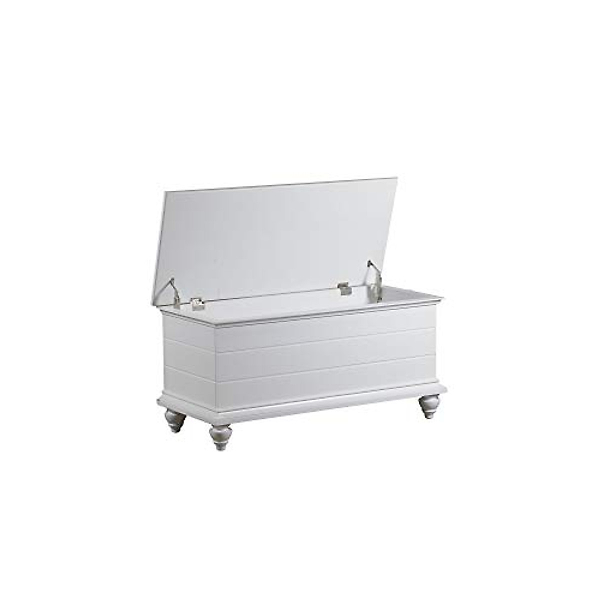 Powell Furniture Whitehurst Cedar Chest, White, 40.1/2" x 17.1/3" x 19"
