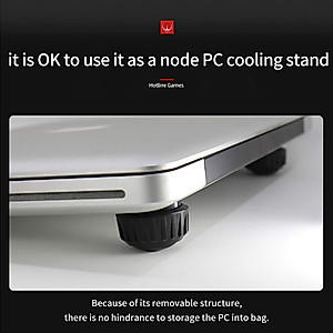 HOTLINEGAMES H2 Keyboard Stand Ergonomic Keyboard Riser Laptop Stand Notebook Stand Keyboard Holder Laptop Cooler Laptop Cooling pad (Black)