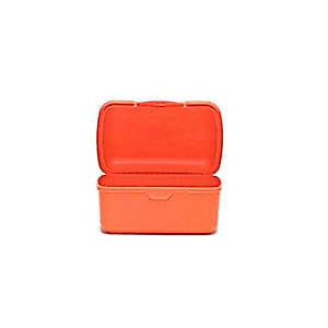 Mintra Home Utility Boxes (Orange, 400ml) - 6 Pack - (4.75inW x 3.25inD x 2.25inH)