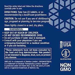 Life Extension Cognitex Elite - Brain Health Supplement - for Focus, Healthy Memory and Cognition Support with Calcium, Sage & Blueberry Extract - Gluten Free, Non-GMO, Vegetarian - 60 Tablets
