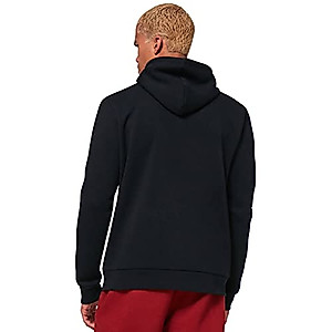 Oakley Men's Bark Full Zip Hoodie 2.0, Black/White, M