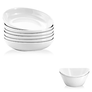 Yedio Salad Bowls Set and Pasta Bowls Bundle